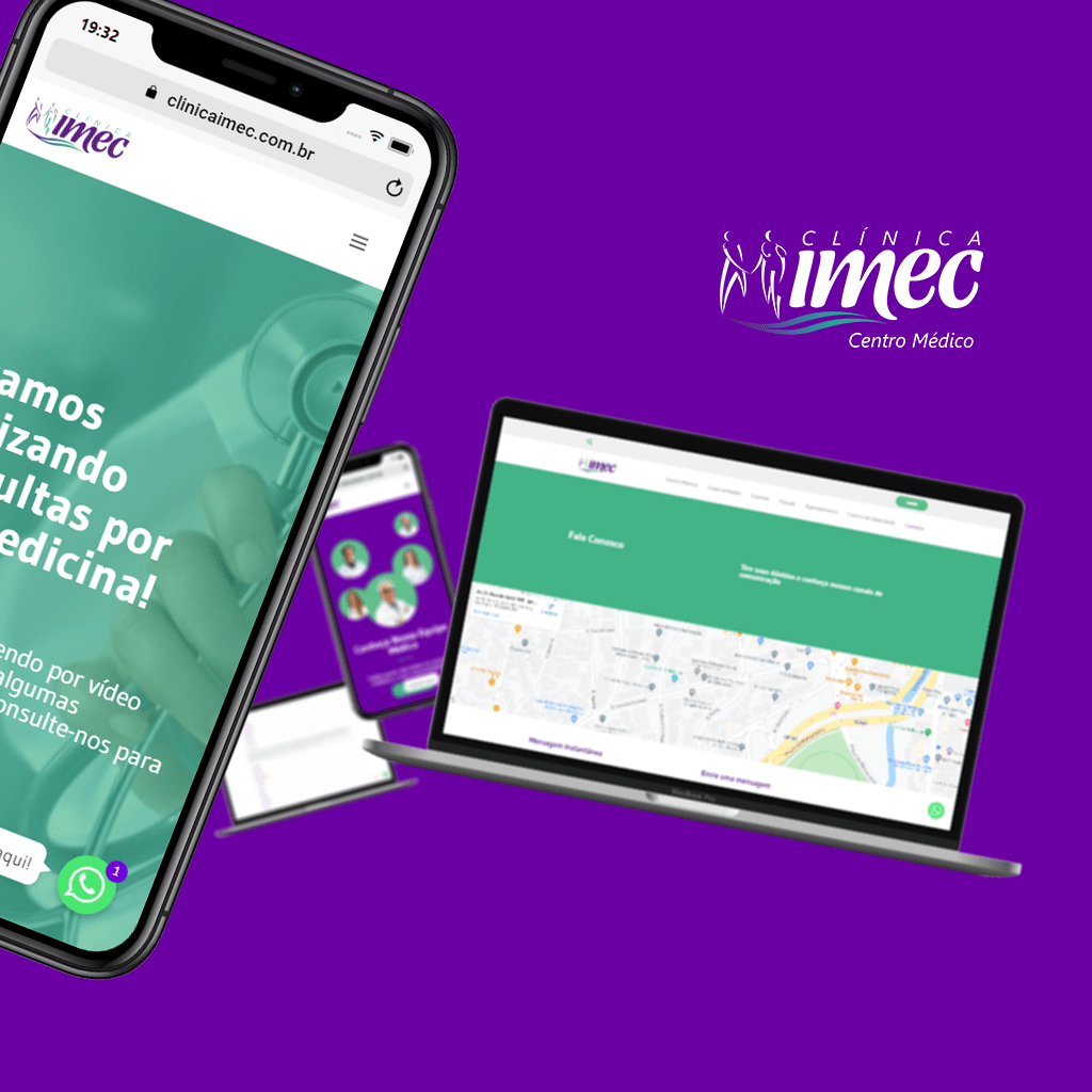Website: Clínica Imec | Artreze Design